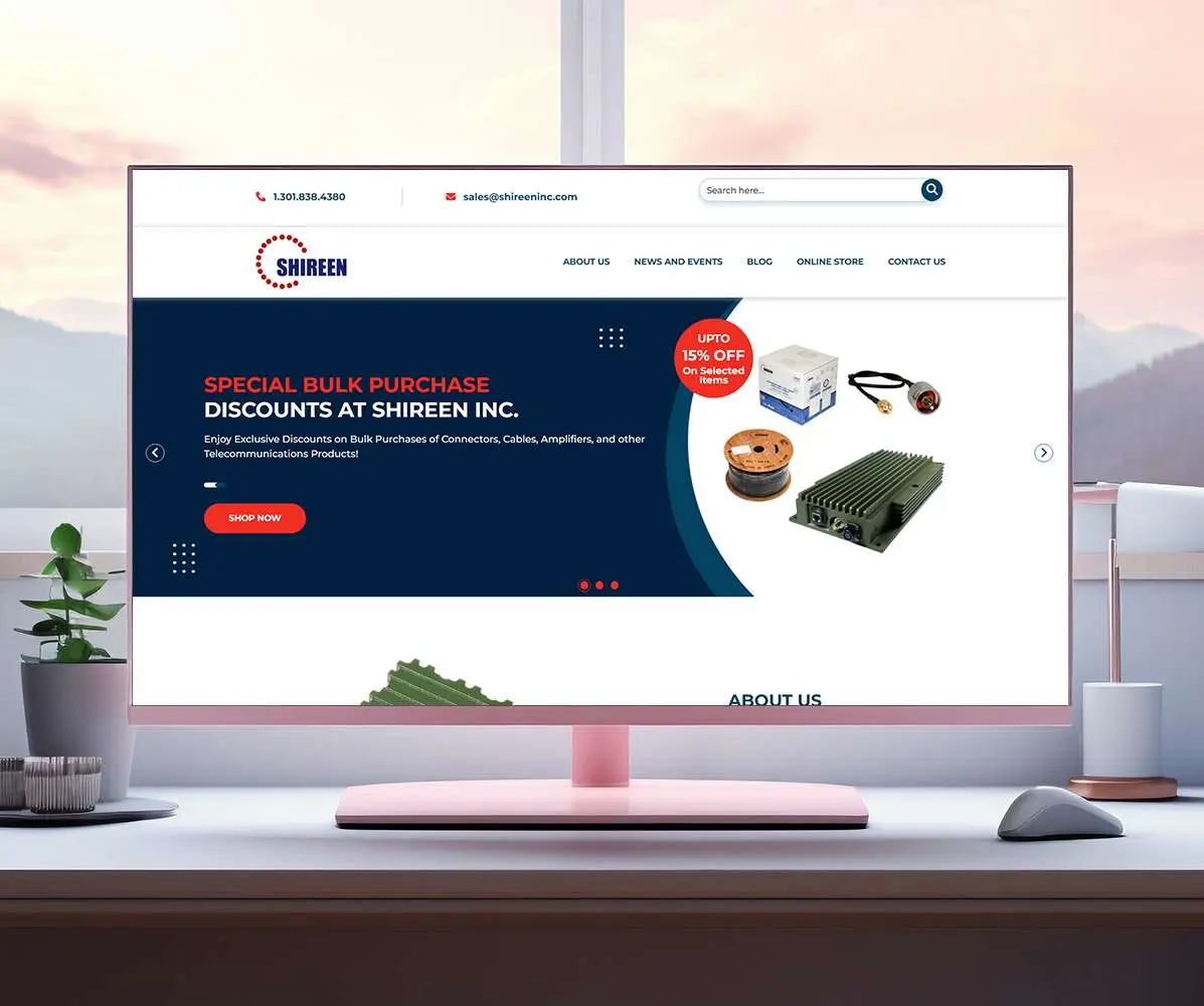 Electronics Website Development | Dynamologic Solutions