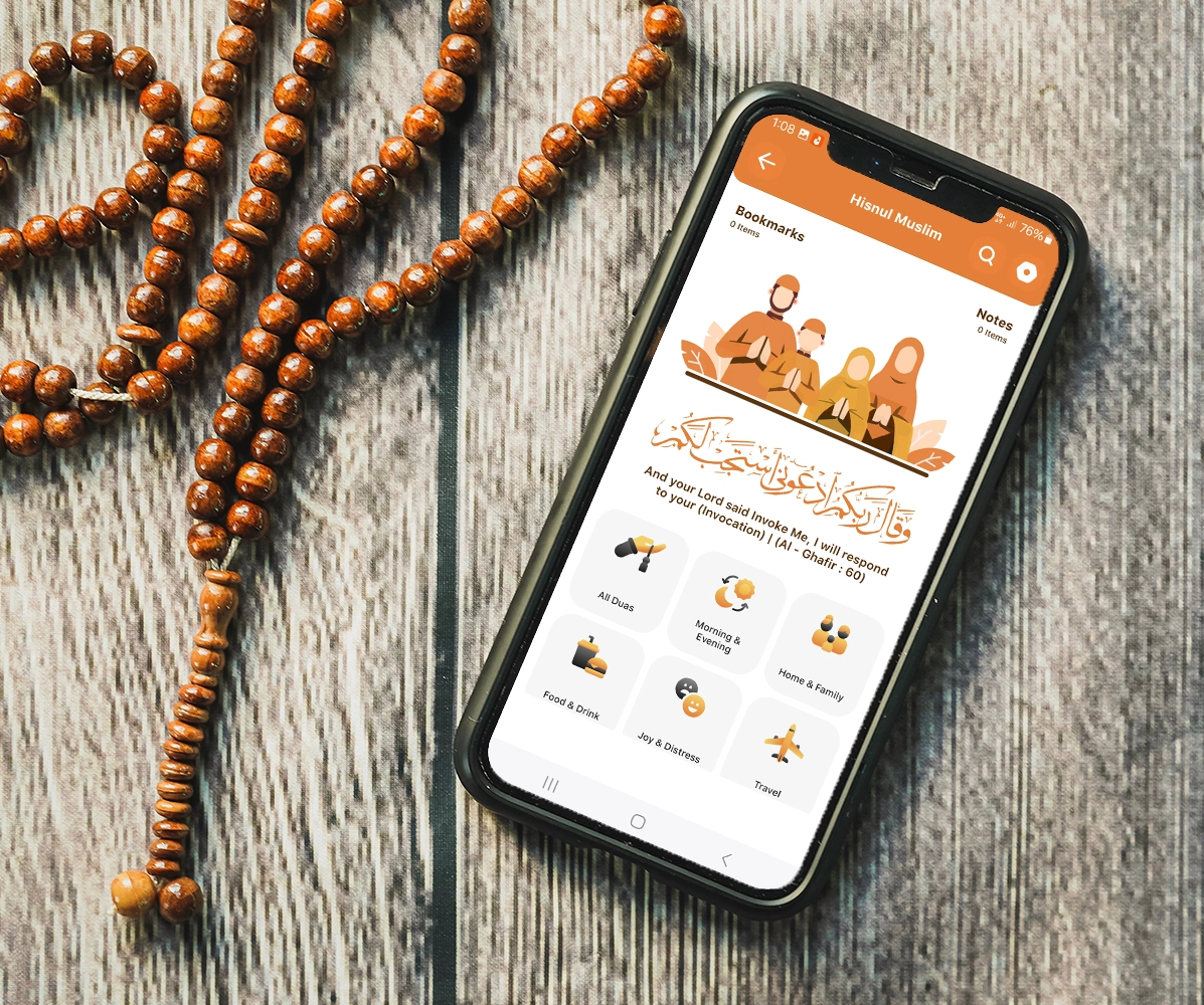 High-End Multilingual Islamic Dua App with Audio